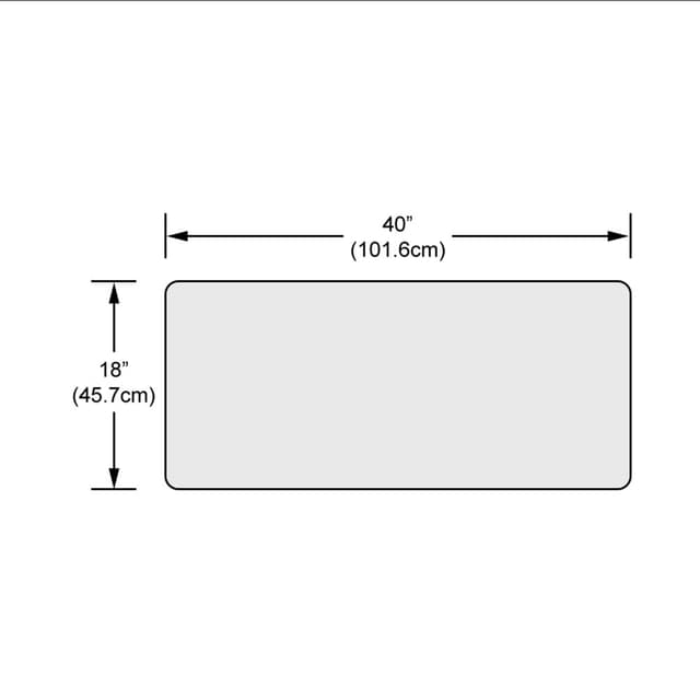 Rectangle 18"x40" Mirrors
