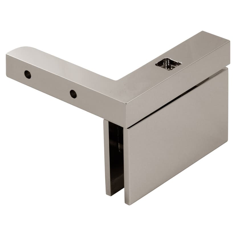 Brushed Nickel Mars Top Left Hand Offset Pivot Hinge