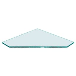 Pentagon 16" Glass Shelves | Dulles Glass