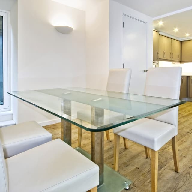 Rectangle 42x72 Glass Table Tops Dulles Glass