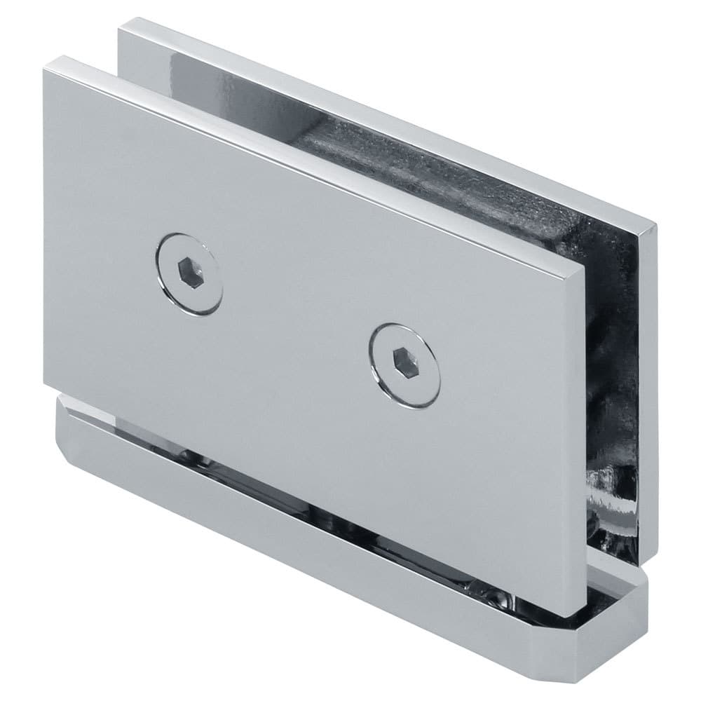 Senior Duty Chrome Mars Square Top Bottom Pivot Hinge