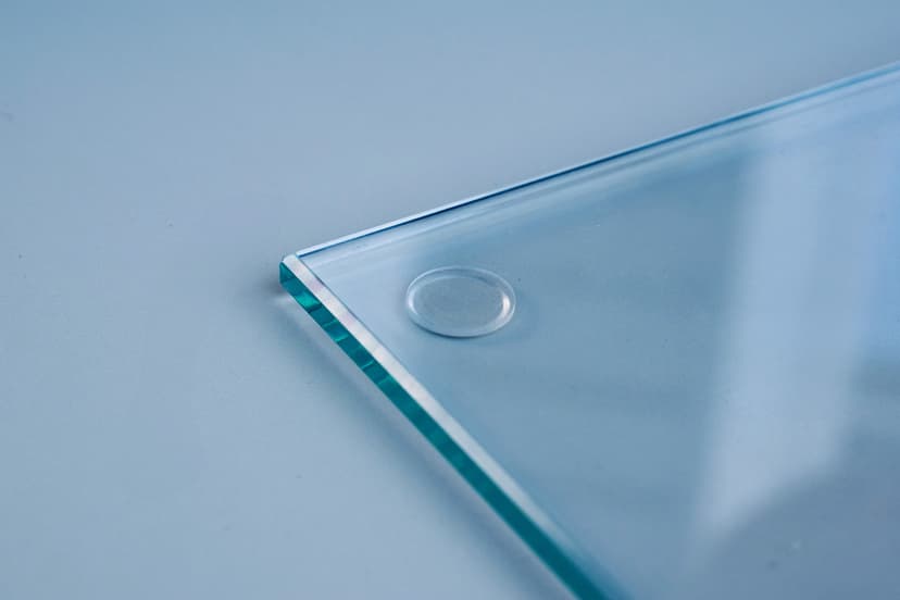 12.7mm x 1.5mm Cylindrical Clear Rubber Desk Bumpers