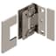 Brushed Nickel Venus Senior Duty Adj.Hinge with Scallop