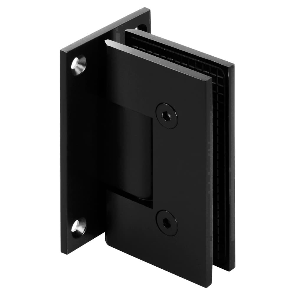 Regular Duty Matte Black Venus Square Full Back Hinge