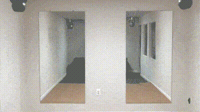 Rectangle MiraSafe Gym Mirror Kit - 1/4 Inch Thick | Dulles Glass
