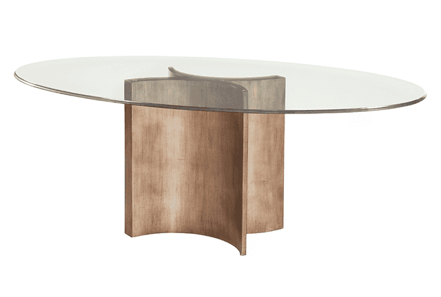Oval Glass Table Tops | Dulles Glass