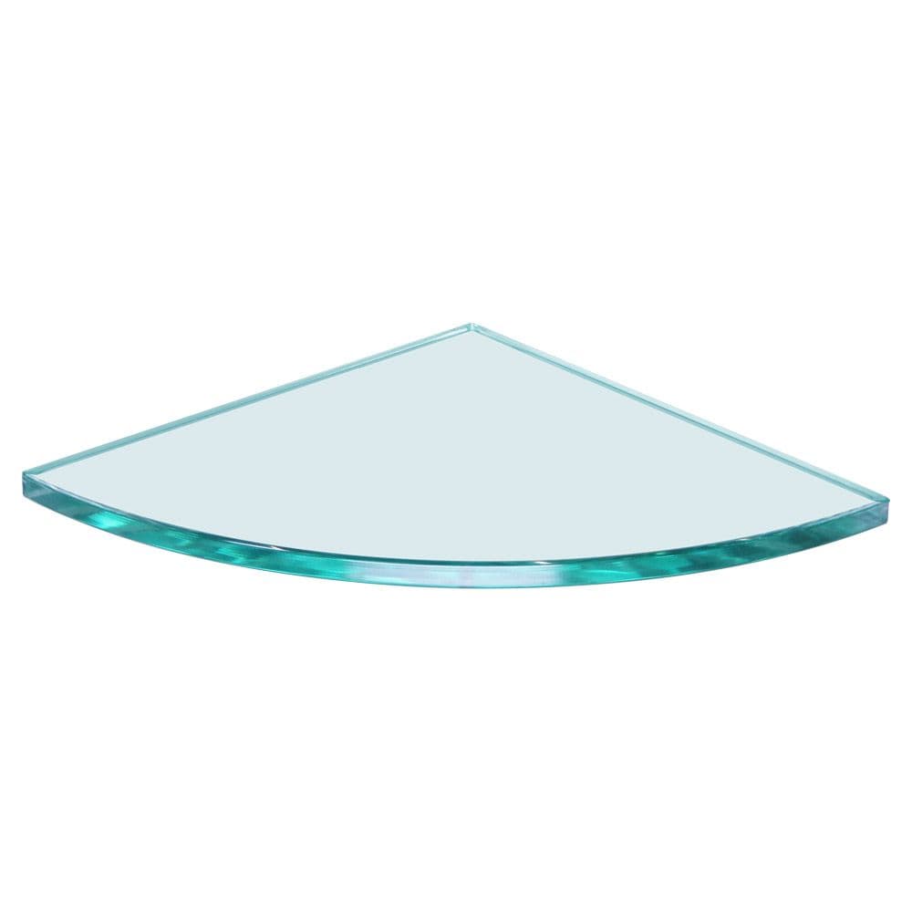 Quarter Round Glass Table Tops