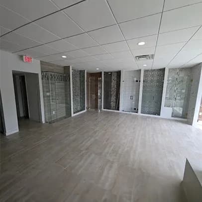 Glass Shower Enclosure | Baltimore Showroom | Dulles Glass