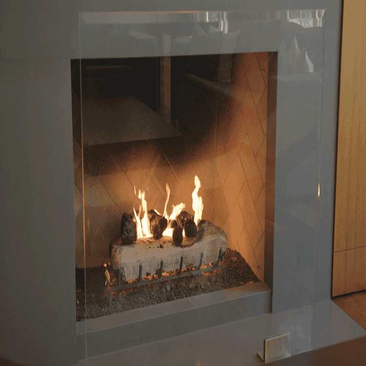 Premium Quality Tempered or NeoCeram Fireplace Glass | Dulles Glass ...