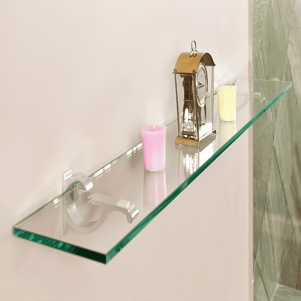 DIY Floating Glass Shelves for Modern Homes